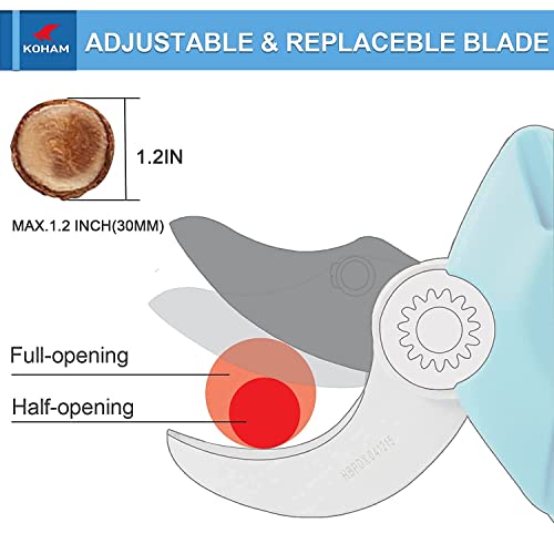 The 6 Best KOHAM Electric Pruning Shears of 2025 [Verified] - Cherry Picks