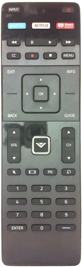 Amazon.com: Vizio XRT122 TV Remote Control with XUMO Short Key ...