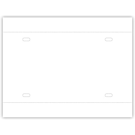 Amazon.com : Temporary Paper Tags (E-Tag Custom Sheets) for Car Dealers ...