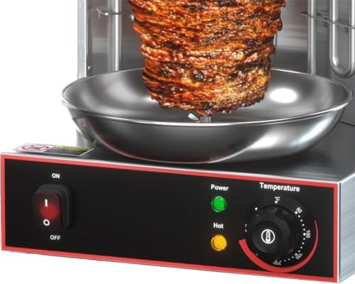 Electric Vertical Broiler, Shawarma Machine Kebab Grill Gyro Rotisserie ...