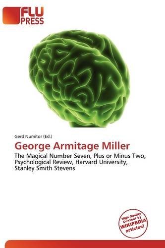 Amazon.co.jp: George Armitage Miller : 本