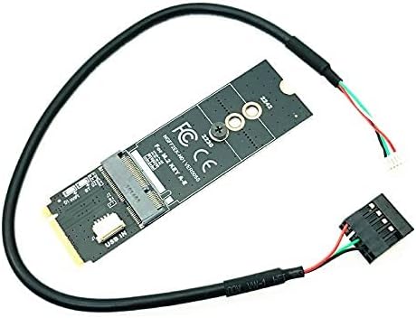 Amazon.com: M.2 M-Key to A + E Key NGFF Slot WiFi Wireless Network Card ...
