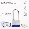 SEPOX® 12Pcs Set Laminated-Padlocks with Key Different, Extra Long ...