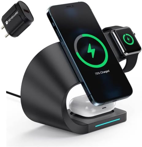 DailyObjects SURGE™ Max Foldaway 3-in-1 Magnetic Compatible with ...