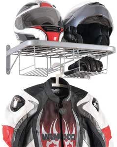 Helmet Holder, Motorcycle Suit Hanger, Wardrobe Wall Hangers, Biker ...