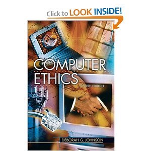 Computer Ethics4th (Fourth) Edition byJohnson: Deborah G. Johnson ...