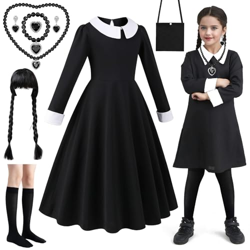 Costume Mercoledì Addams - Regaliperbambini.org