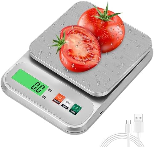 Gluckluz Digital Kitchen Scale 0.1g High Accuracy Electronic Food Scale ...