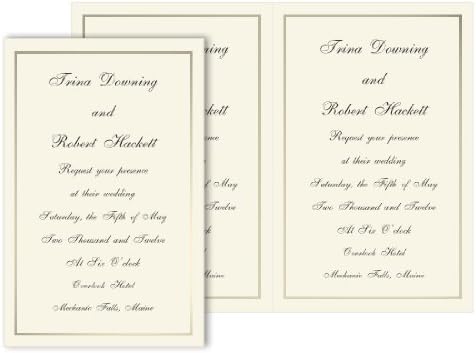 Amazon.com: Ivory LCI Ecru Pearl 2up Printable Card - A9 (5 1/2 x 8 1/2 ...