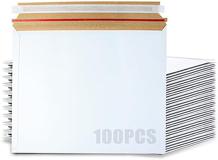 Amazon.com : 100 Pack 11x14 Inches Security Self-Seal Envelopes, Rigid ...