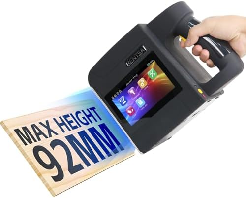 Amazon.com: PrintPeak Handheld Inkjet Printer Gun for Any Surface, Fast ...