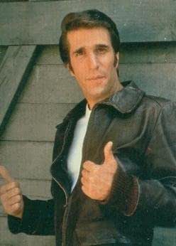 The Genesis of Happy Days trading card (Happy Days, Fonz Foto Folio ...
