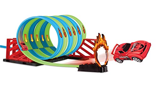 Buy BAMGO Car Track Builder Playset - DIY Flexible Multi Layouts Slot ...