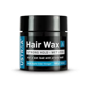 Buy Ustra Strong Hold Hair Wax For Men- Wet Look - 50g - Non-greasy wax ...
