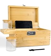Amazon.com: Viking Factory Small Box with Bamboo Tray Portable Storage ...