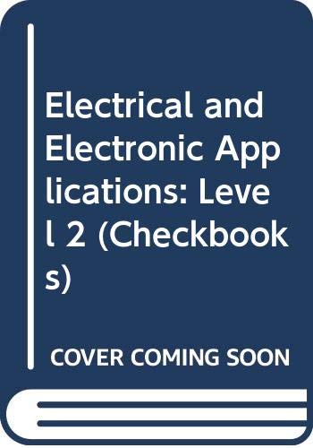 Electrical and Electronic Applications: Level 2 (Checkbooks): D W Tyler ...