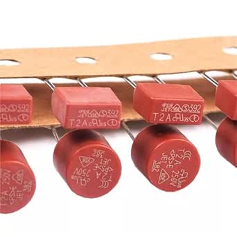 10Pcs 382 Round 392 Square Fuse T0.5A T1A T3.15A T4A T5A T6.3A T10A ...