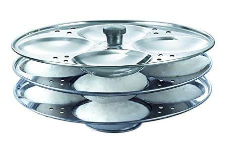 REALStainless Steel Square Idli Stand/Idli Maker (3) : Amazon.in: Home ...
