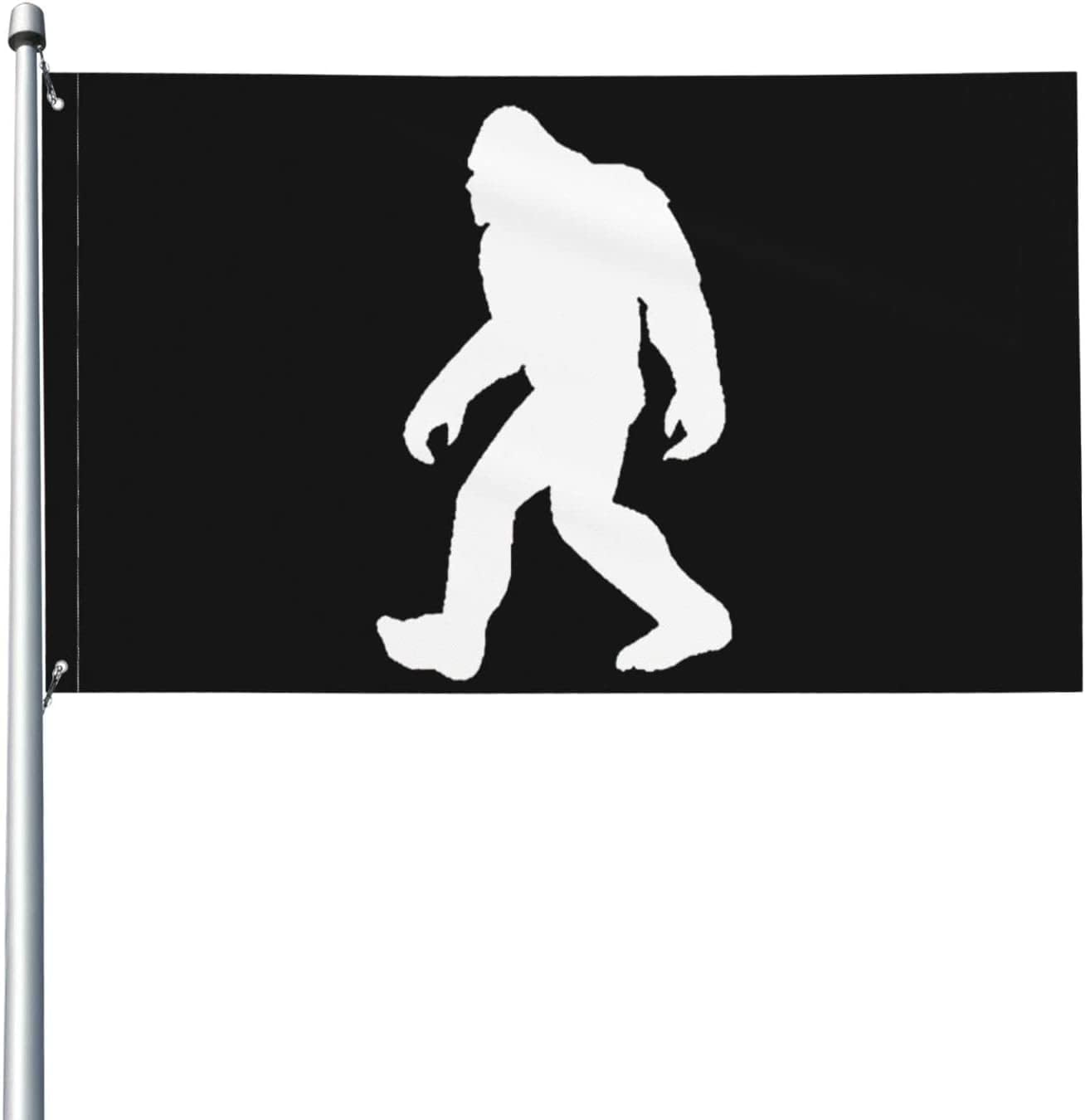 Amazon.com : Bigfoot Sasquatch Garden Flag 3x5 Ft Decor Outdoor Banner ...