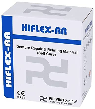 PREVEST DenPro Hiflex RR Lab Pack | Denture Repair & Relining Material ...