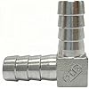 Amazon.com: 304 Stainless Steel Hose Barb Fitting 90 Degree Elbow Right Angle L Shaped Connector ...