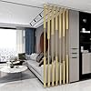 Amazon.com - 7 Pcs Room Divider Post/Privacy Screens, Modern Minimalist ...