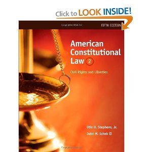 American Constitutional Law: Civil Rights and Liberties, Volume II 5th ...