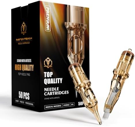 Amazon.com: Ambition Premium Tattoo Cartridge Needles 50pcs Assorted ...