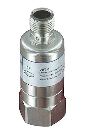 Amazon.com: Dwyer® Transmisor de vibración, VBT-1, salida de 4-20 mA ...
