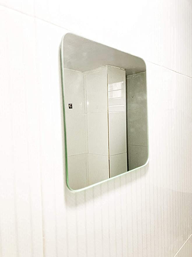 Buy SWASTIK Glass Centre GENERIC Glass Square Mirror with Two Side ...