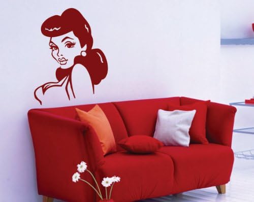 Retro Pin Up Wall Vinyl Decal Sticker Art Graphic Version 2 - Other ...