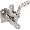 Amazon.com: Hardware Essentials 853340 Universal Gate Latch Stainless ...