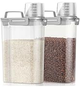 Amazon.com: TBMax Rice Container 4 Lbs / 2 Kg Rice Dispenser with ...