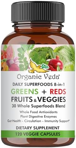 Amazon.com: aSquared Nutrition Fruits and Veggies Supplement - 90 ...