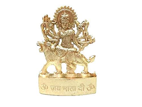 Hijet Sculpture Metal Brass Idol Goddess Durga Maa Statue 8 ...