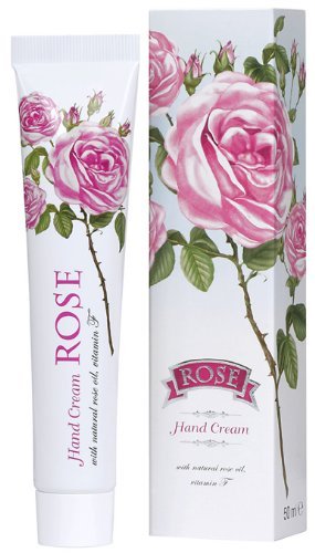 Amazon.com : Hand Cream ROSE- With Natural Rose Water, 50ml by ...