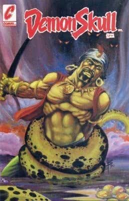 Amazon.com: Demon Skull #1AUT VF ; Comax comic book | Signed by Butch ...