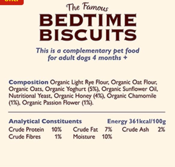 Lily’s Kitchen Dog Treats Bedtime Biscuits 3 Pack + Shabba Dabba Doo ...