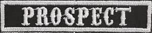 SOA sw, PROSPECT Namensschild Rangabzeichen Motorad Kutte Patch ...