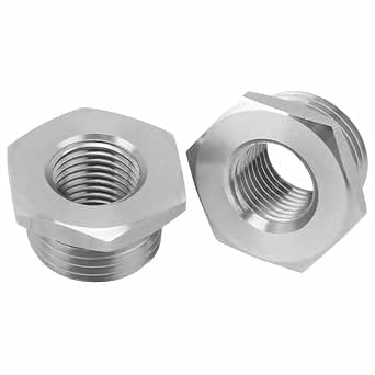 Amazon.com: Stainless Adapters Reduce 02 O2 Sensor Ports Bungs 18MM to ...