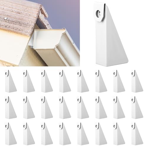 MorningRo 25pcs Aluminum Gutter Wedges for 5-inch K-Style Gutters ...