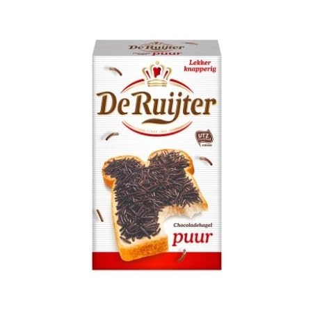 Amazon.com: Hagelslag PUUR - Pure Dark Real Chocolate Sprinkles ...