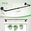 Amazon.com: Bigmeta 34in Hanging Planters Rod for Indoor Plants - Max ...