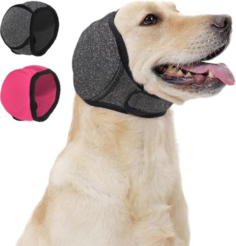 Amazon.com : Dog Calm Hoodie Ear Wraps for Dogs, Waterproof Dog Swim ...