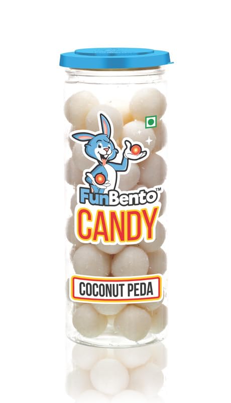 FUNBENTO CANDY Coconut Milky Peda| Coconut Ball| Narial Toffee Mouth ...