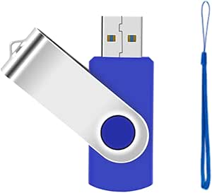 Amazon.com: 64GB Flash Drive USB 3.0 Thumb Drive Swivel Memory Stick ...