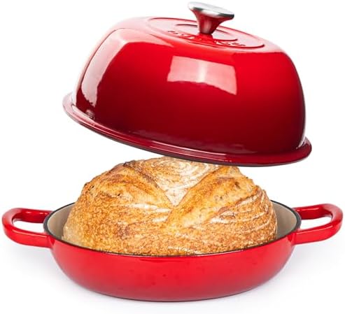 Amazon.com: Enamelled Cast Iron Dutch Oven Pot – Dutch Oven For ...
