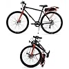 HORNBACK X1 Full-Size Foldable Electric Bike – 250W BLDC Motor, 7-Speed ...