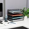 Amazon.com: Mind Reader Stackable Paper Tray, Desktop Organizer, File ...