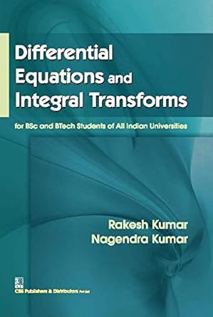 Amazon.com: DIFFERENTIAL EQUATIONS AND INTEGRAL TR: 9789385915420 ...